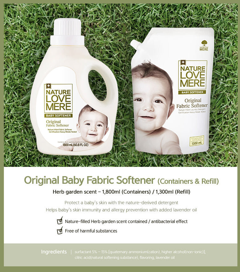 Nature Love Mere Original Detergent and Softerner – The Dinky Shop