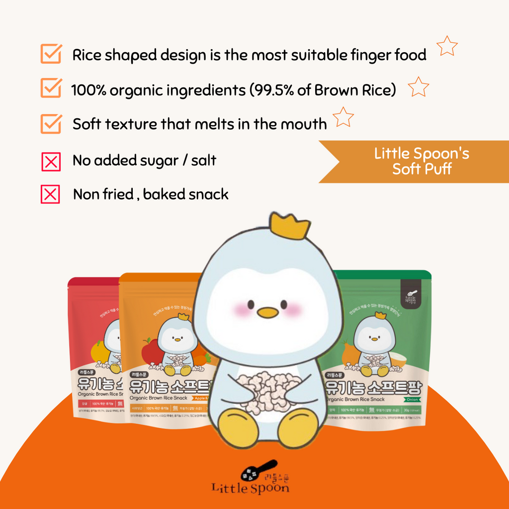 Organic Brown Rice Puffs & Jumbo Sticks (South Korea) – The Dinky Shop